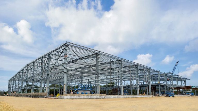 Structural Steel Frames for Commercial Buildings